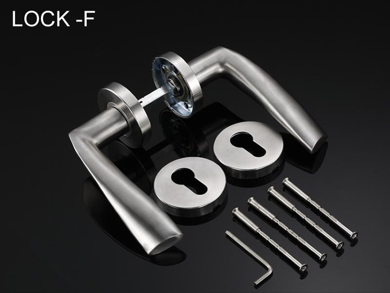 , 304 stainless steel Split door lock handle,Fire ... – Grandado