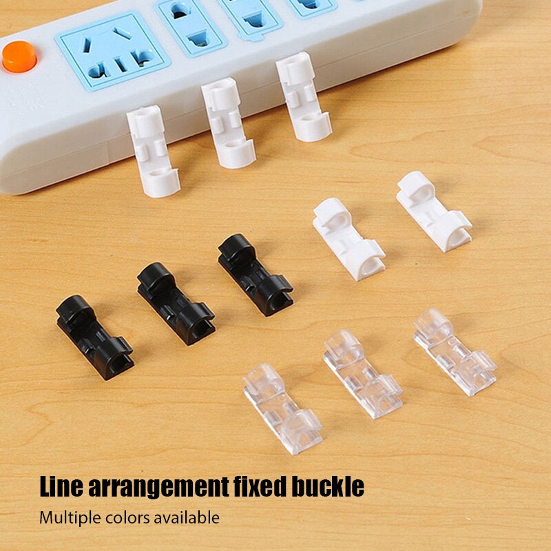 20Pcs Self Stick Wire Organizer Line Cable Buckle ... – Grandado
