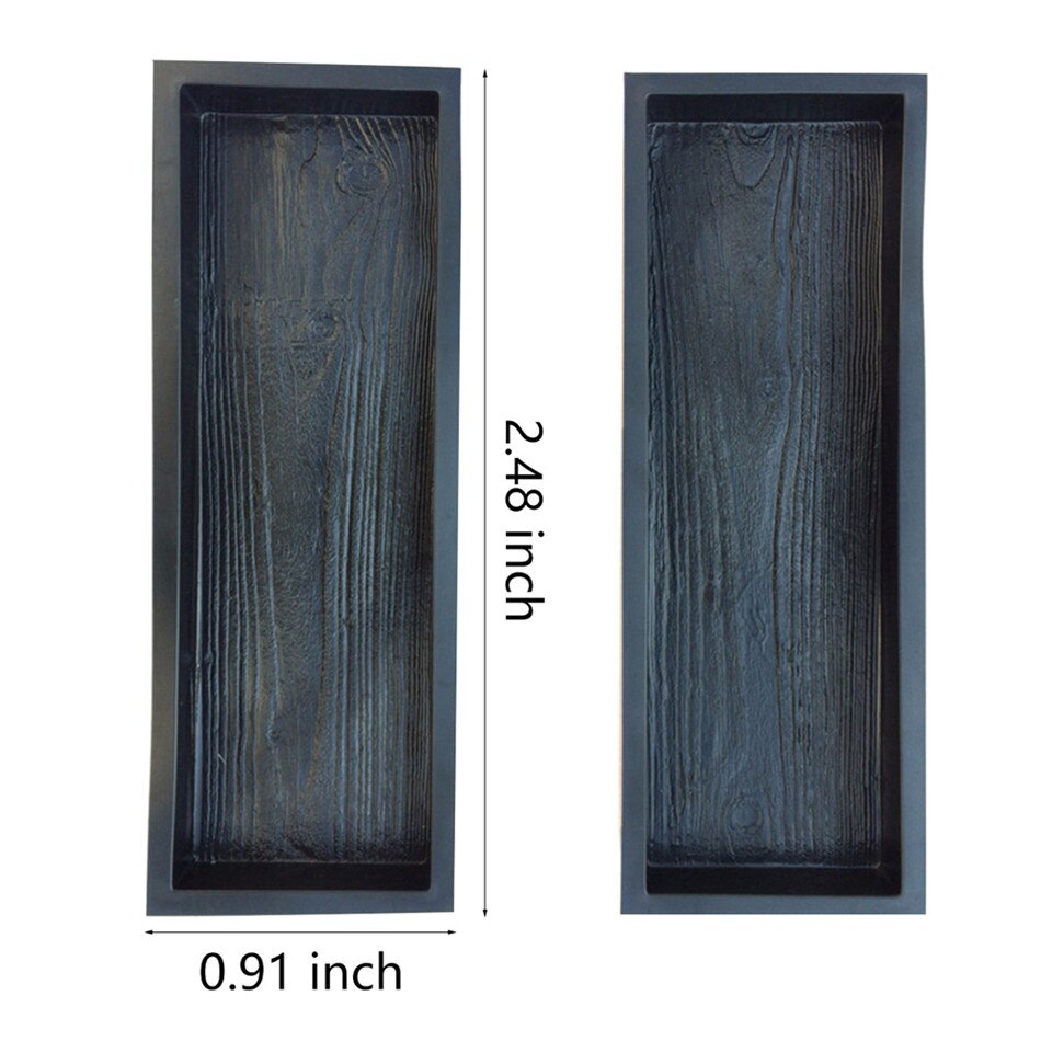2pcs/set ABS Wood Grain Paving Stone Mold Cement B... – Vicedeal