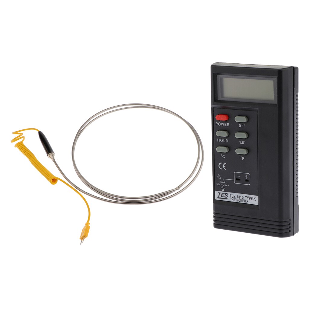 Digital Thermometer LCD Portable + K-Type Thermoco... – Grandado