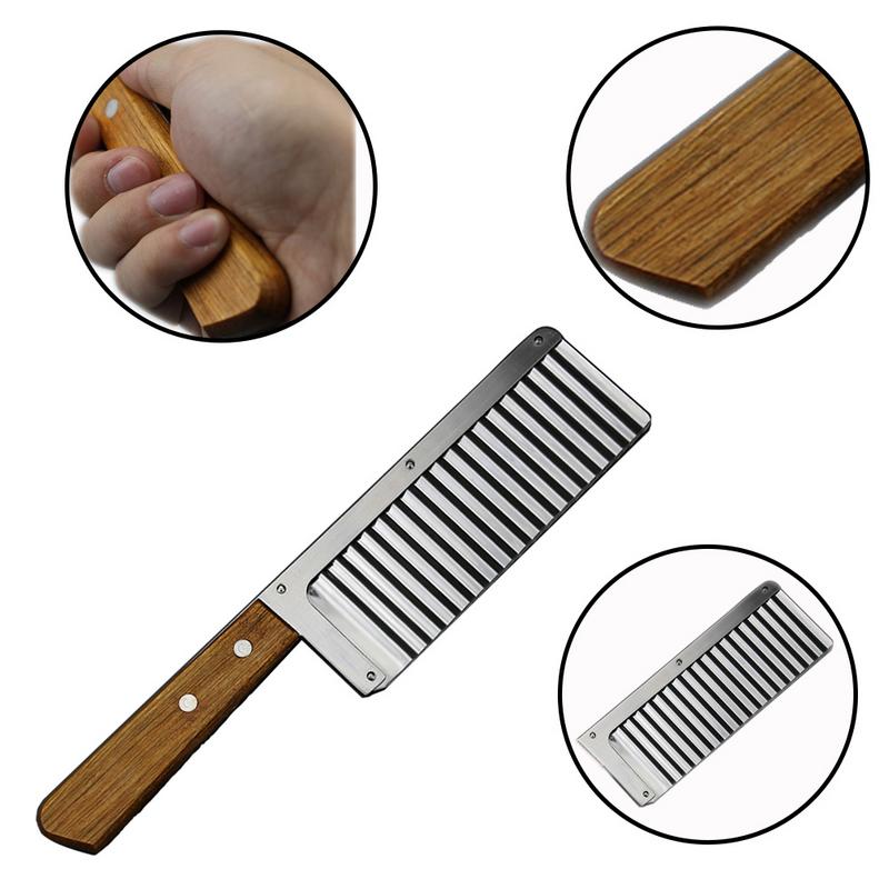 Crinkle Cutters French Fry Slicer Stainless Steel ... – Vicedeal