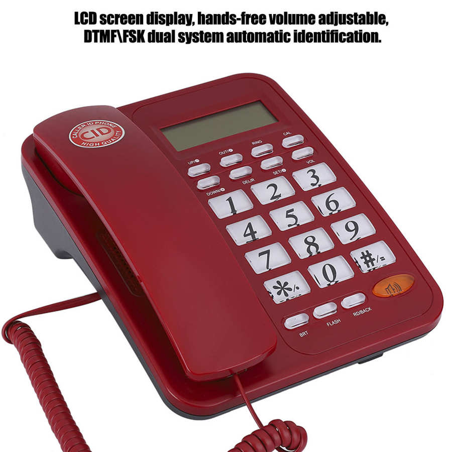 KX-T8005CID Desktop Corded Landline Telephone with... – Grandado