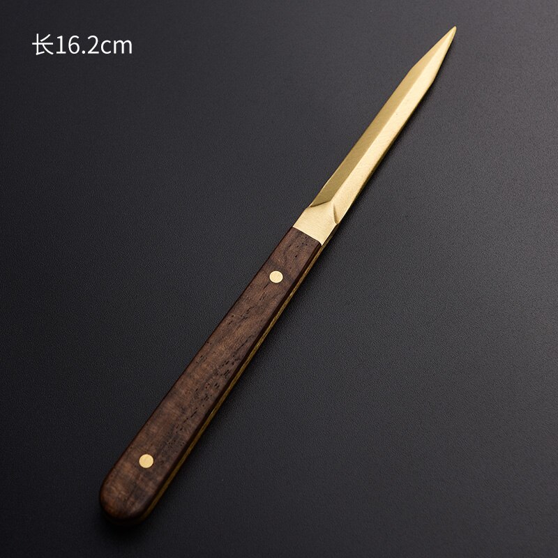 Brass Handmade Tea Knife Ceremony Prying Home Vint... – Vicedeal