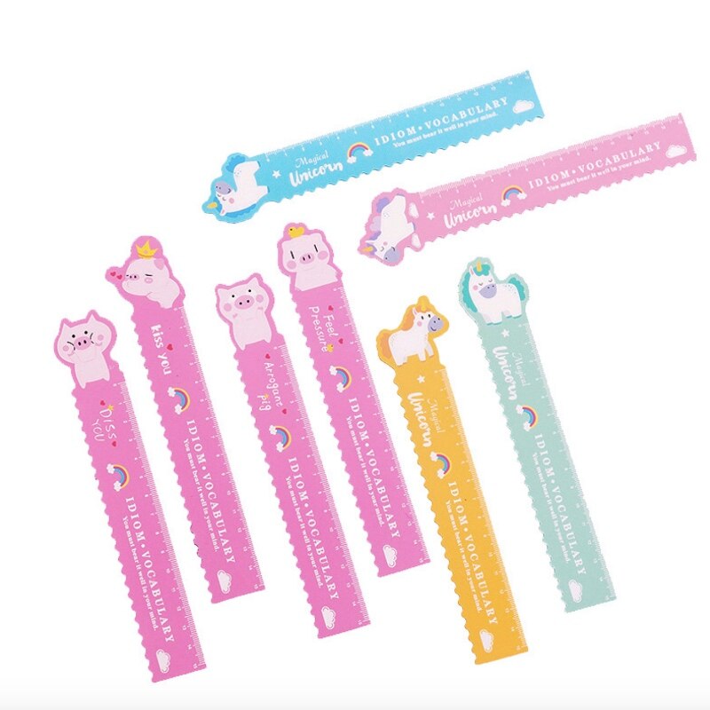 Cute Animals Ruler Scale Drawing Tools Straight Ru... – Grandado