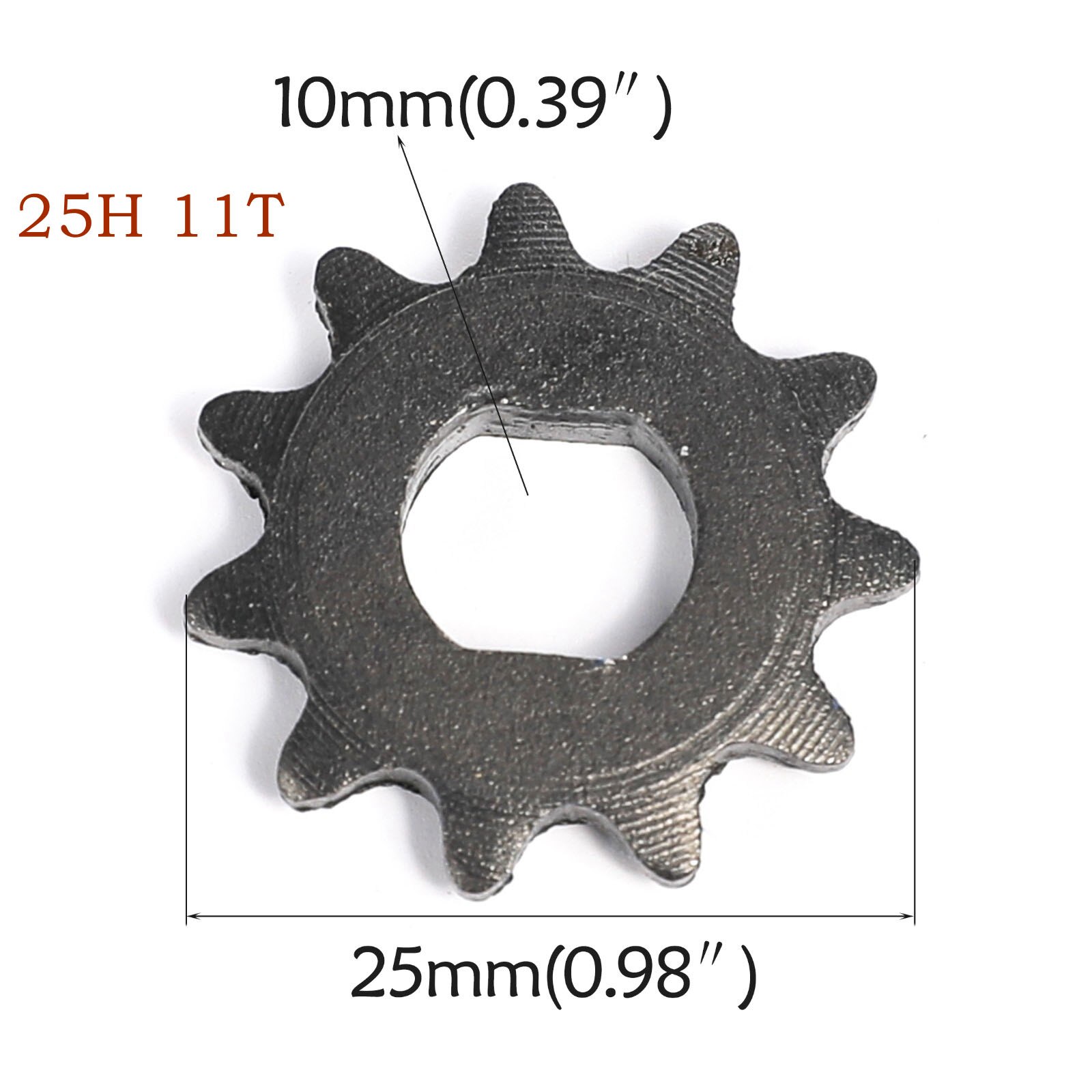 TDPRO 2Pcs T8F/25H 9T 11T 9 11 Tooth Sprocket 10MM... – Vicedeal