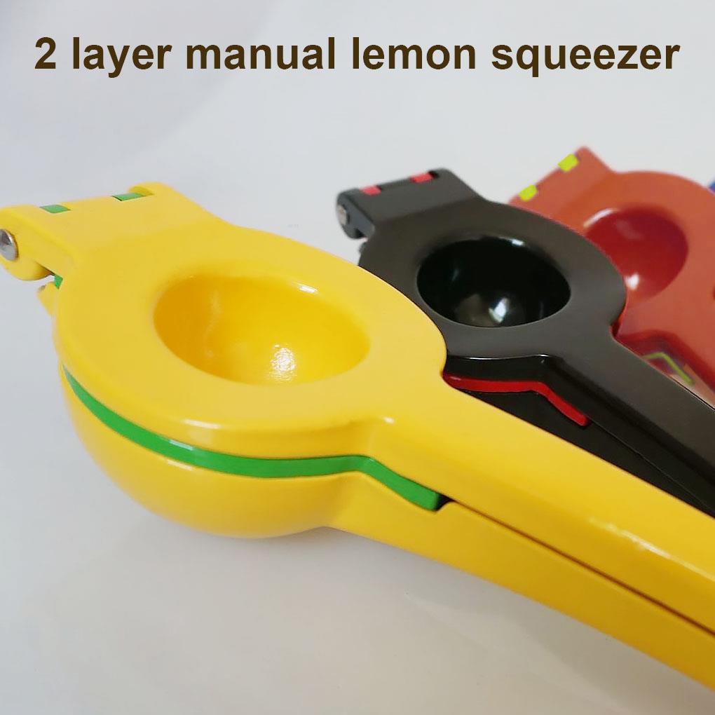 Portable Aluminum Alloy Lemon Squeezer 2 Layers Ha... – Grandado