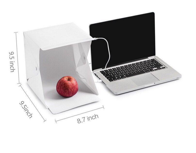 LED Panels Folding Portable Camera Photo Video Box... – Grandado