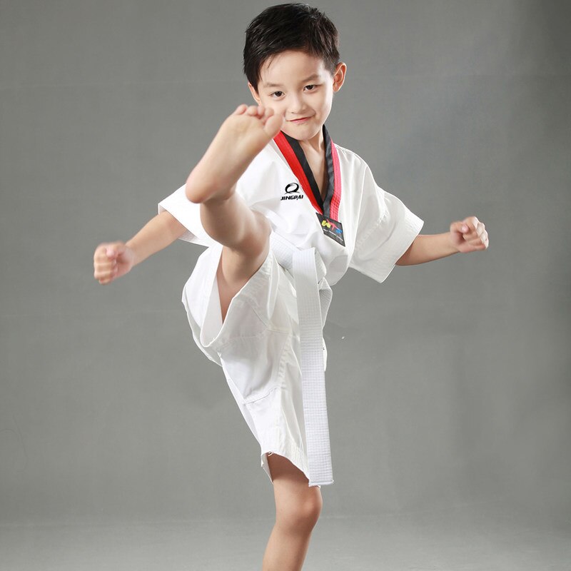 Children Kids Cotton dobok Taekwondo fitness train... – Grandado