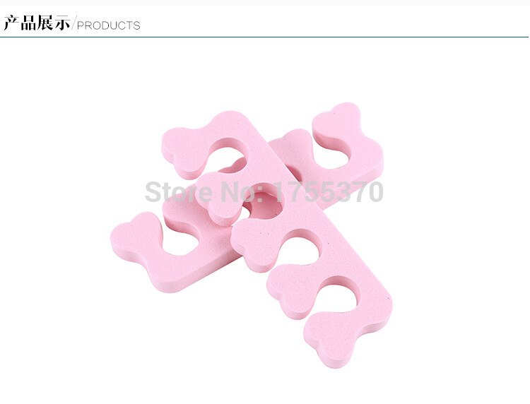Nail Art Toe Finger Separators Soft Polish Manicur... – Grandado