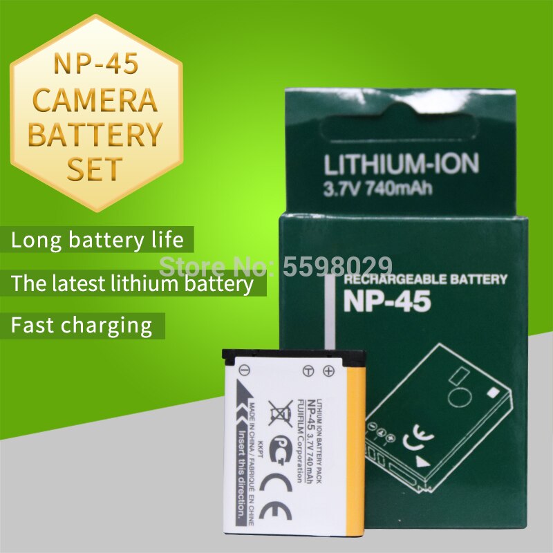 1PCS For FUJIFILM NP-45A NP-45 NP 45 Replacement B... – Grandado