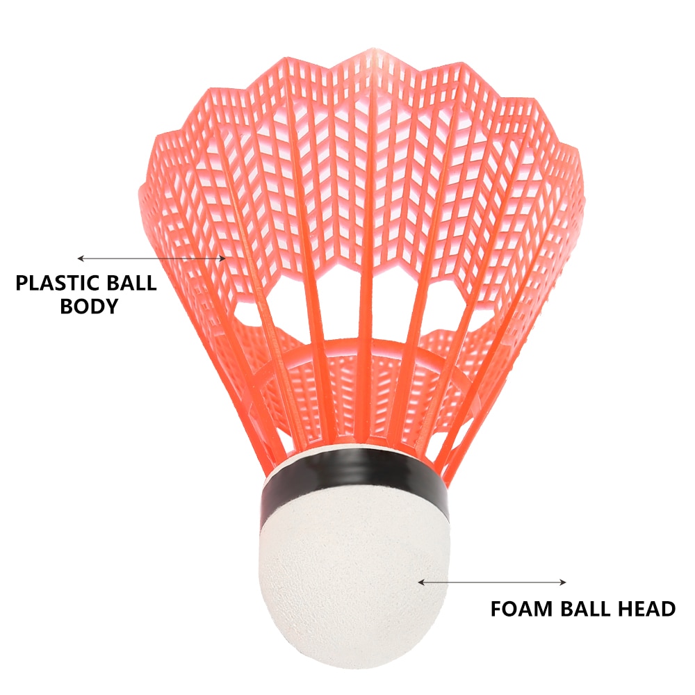 12pcs Colorful Badminton Balls Foamed Badminton Sh... – Grandado