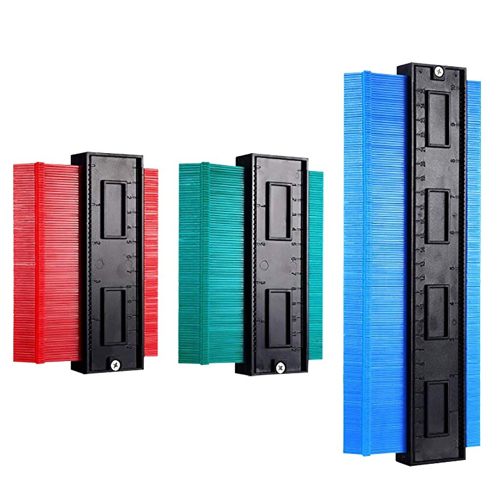 3 PCS Plastic Gauge Contour Profile Copy Gauge Dup... – Grandado
