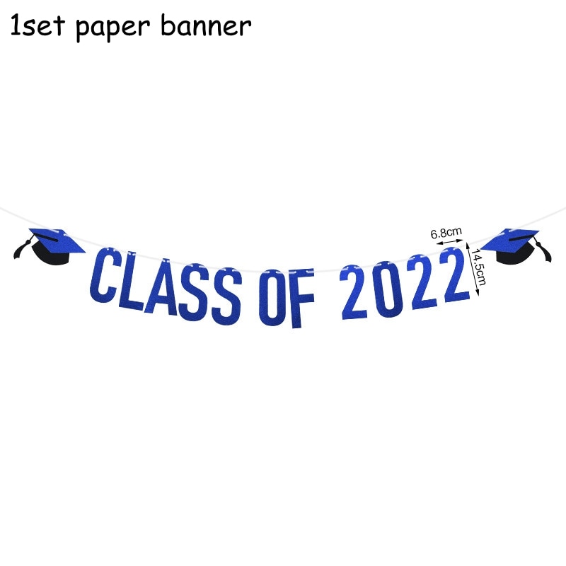 Graduation Balloons Congrats Grad Paper Garland Ba... – Vicedeal