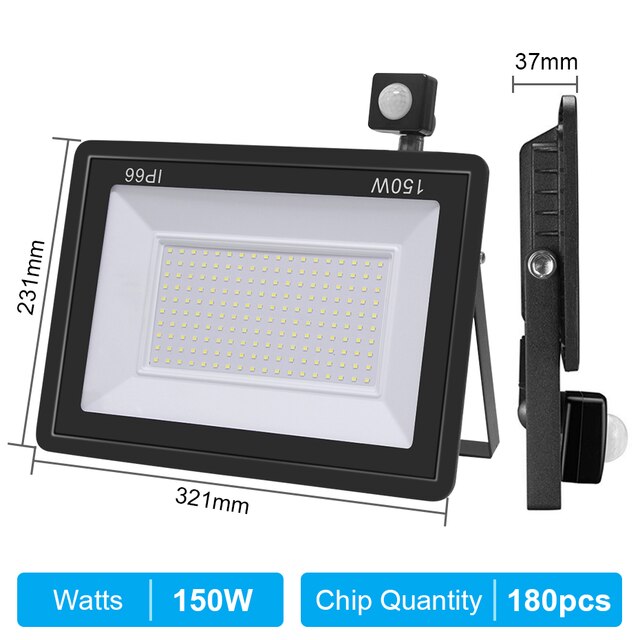 Pir Motion Sensor Licht 220V Schijnwerper Led 10W ... – Vicedeal