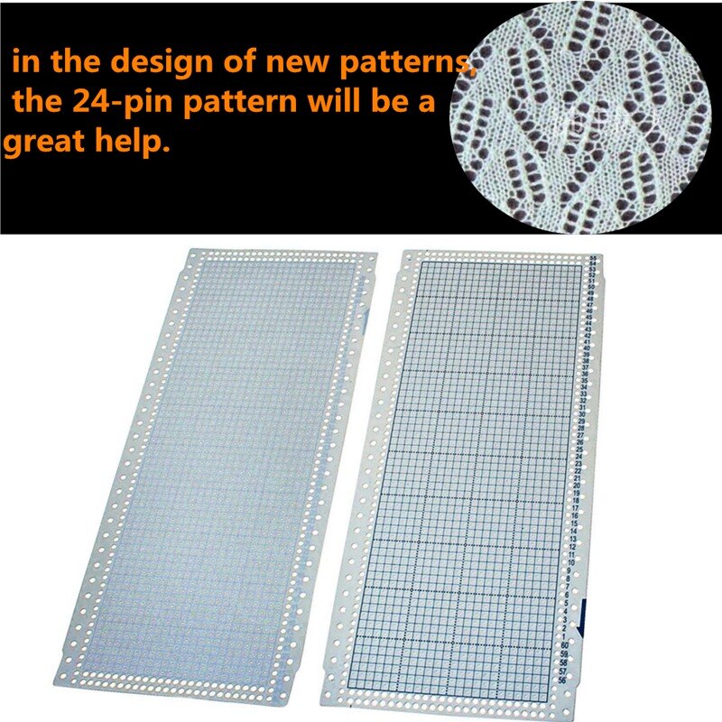 10 Vellen 24 Stitch Ponskaart + 4 Clips Voor Broth... – Vicedeal