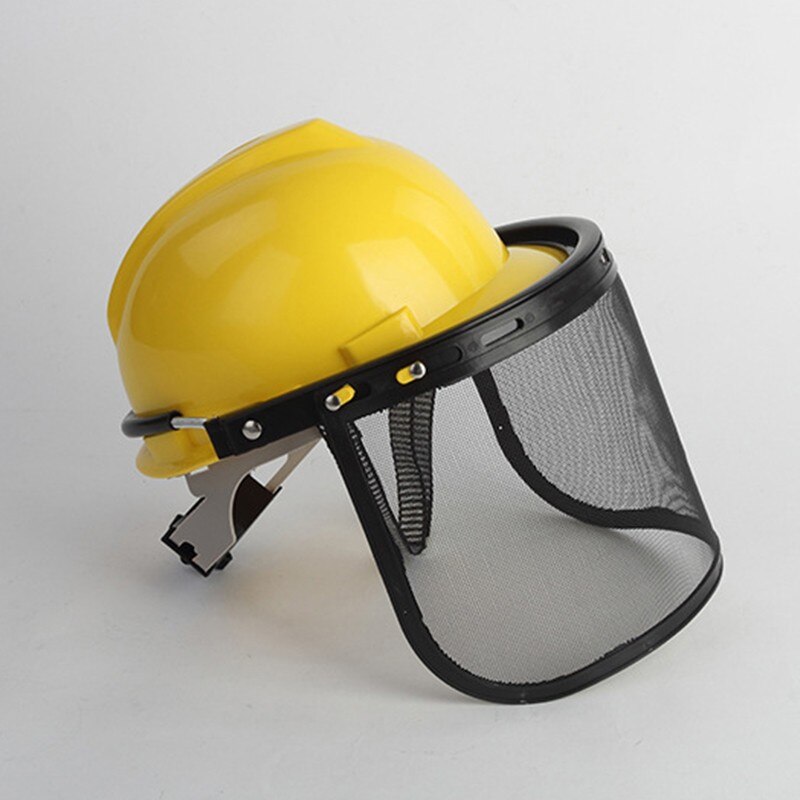 Garden Grass Trimmer Safety Helmet Hat with Full F... – Vicedeal