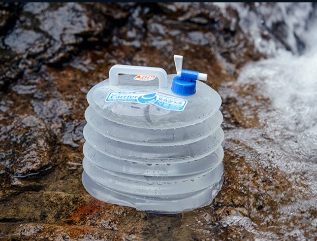 5L PE Folding portable water bucket LDPE4 outdoor ... – Vicedeal