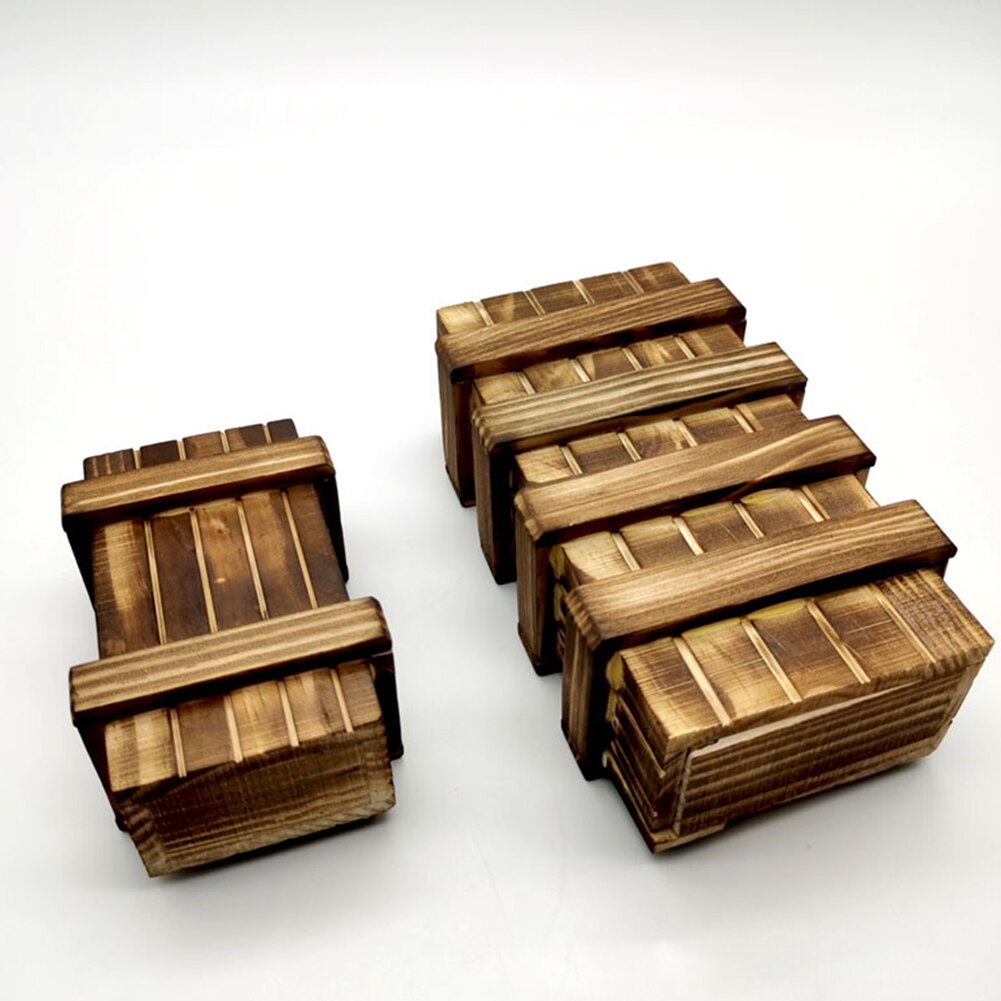 Funny Magic Secret Wood Drawer Wooden Puzzle Box C... – Grandado