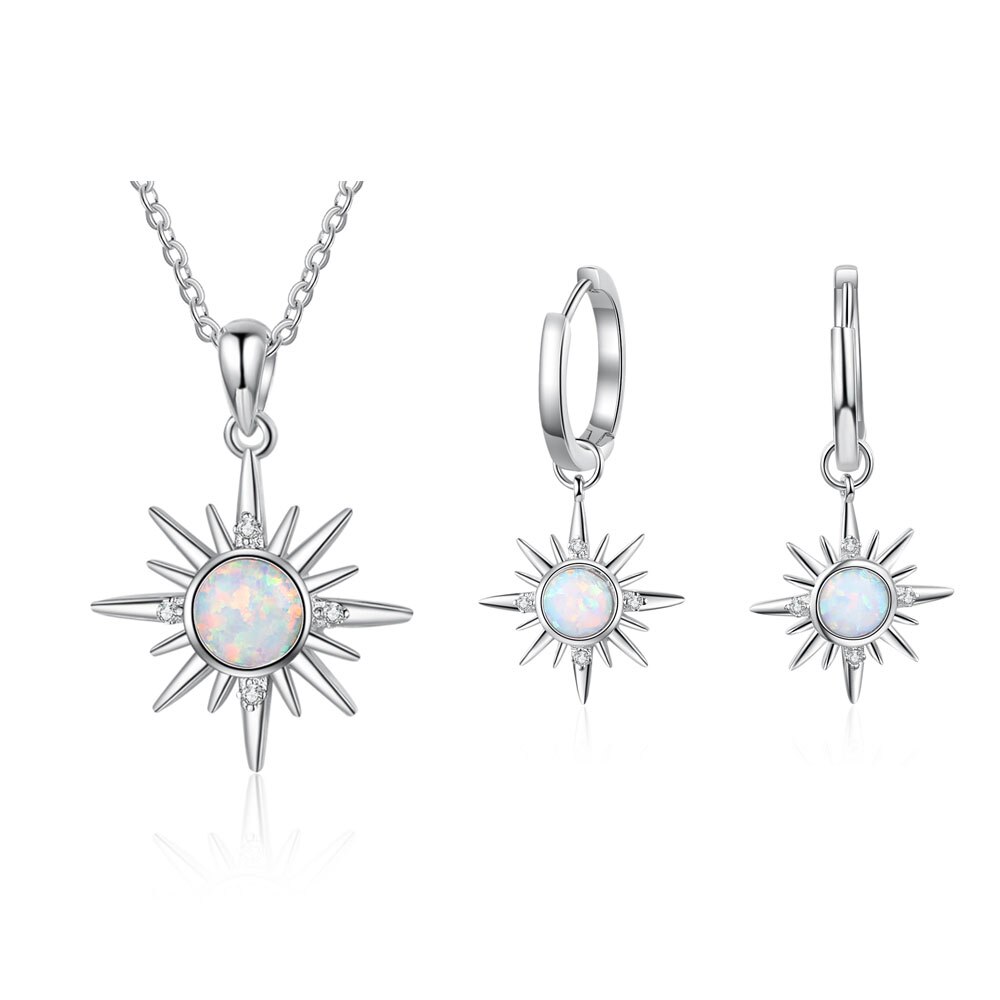 Zilver 925 Sieraden Sets Voor Vrouwen 925 Sterling... – Vicedeal