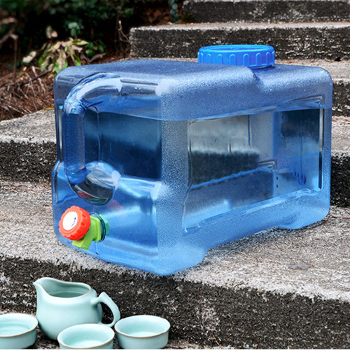 12L Capaciteit Outdoor Transparante Water Emmer Ri... – Vicedeal