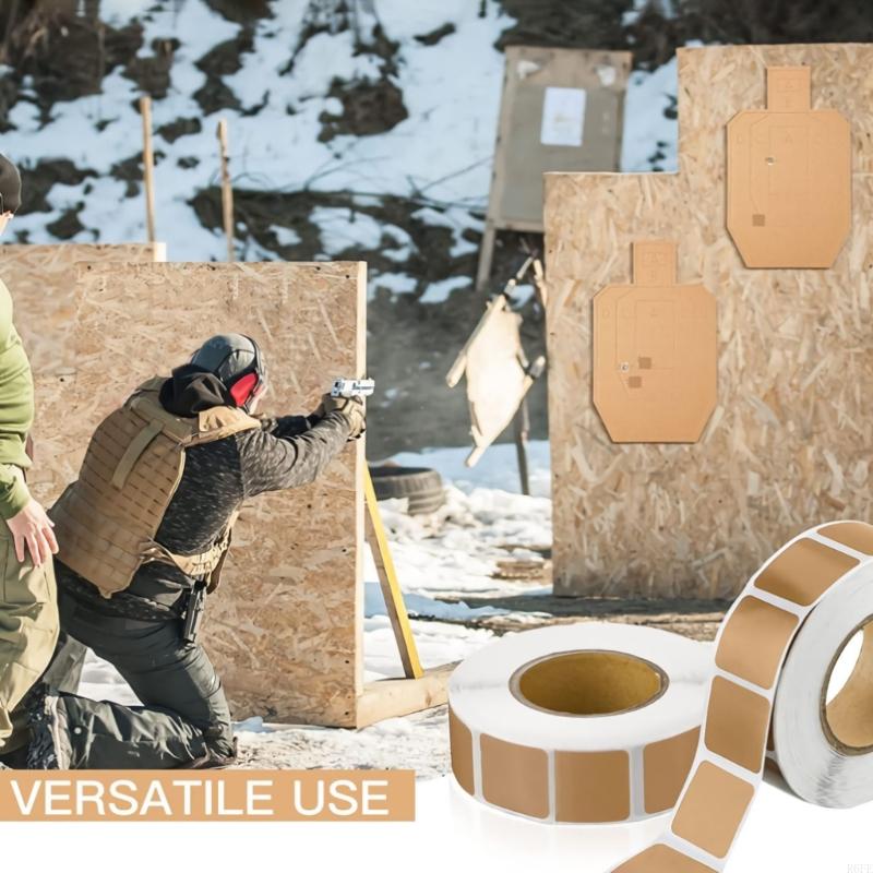 652F 3 Roll Targets Sticker Adhesive Targets Label... – Grandado