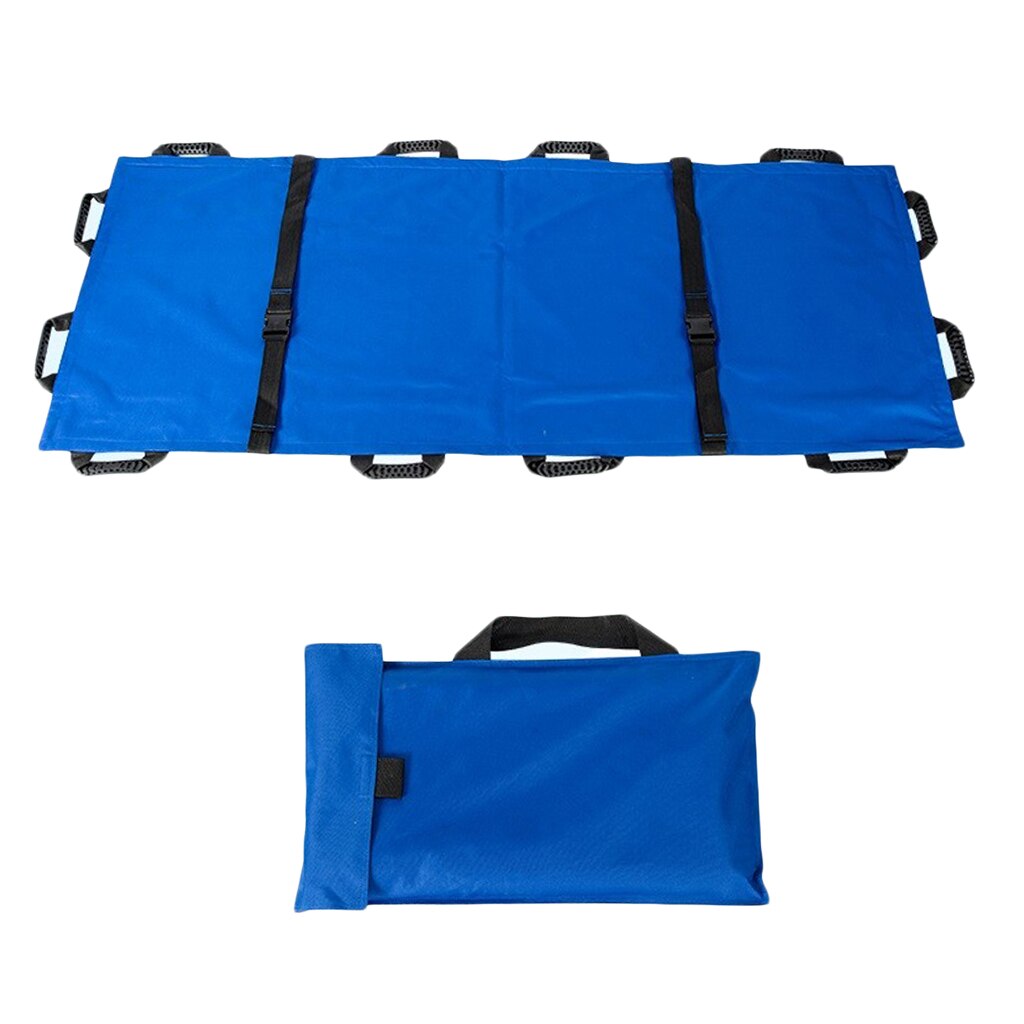 Foldable Canvas Stretcher Emergency Litter 12 hand... – Grandado