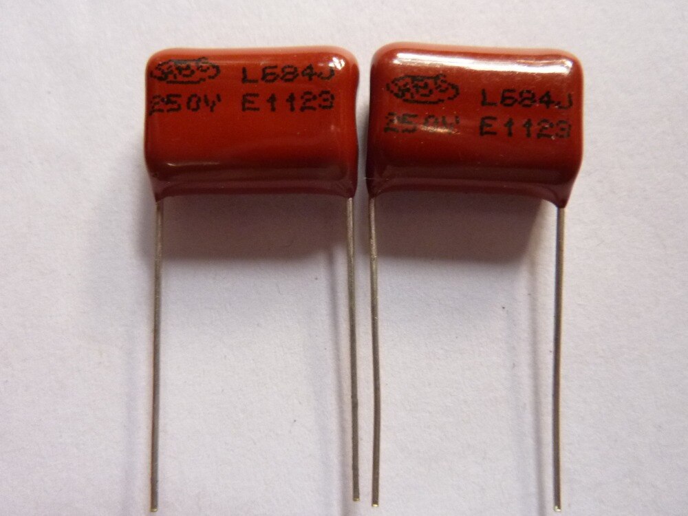 10pcs CBB 684 250V 684J CL21 0.68uF 680nF P15 Meta... – Grandado