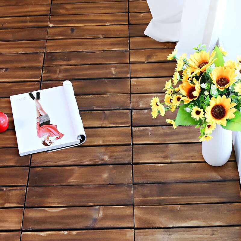 30cm*30cm Patched Garden Balcony Pave Floor Board ... – Grandado