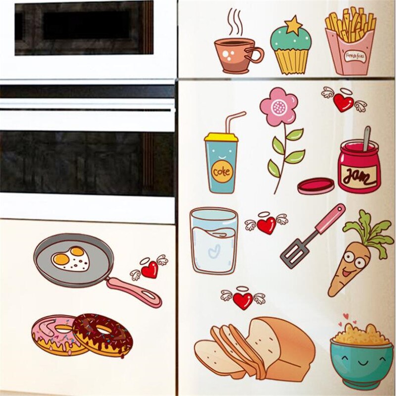 1PCS Cartoon DIY Kitchen cabinet stickers for Kitc... – Vicedeal