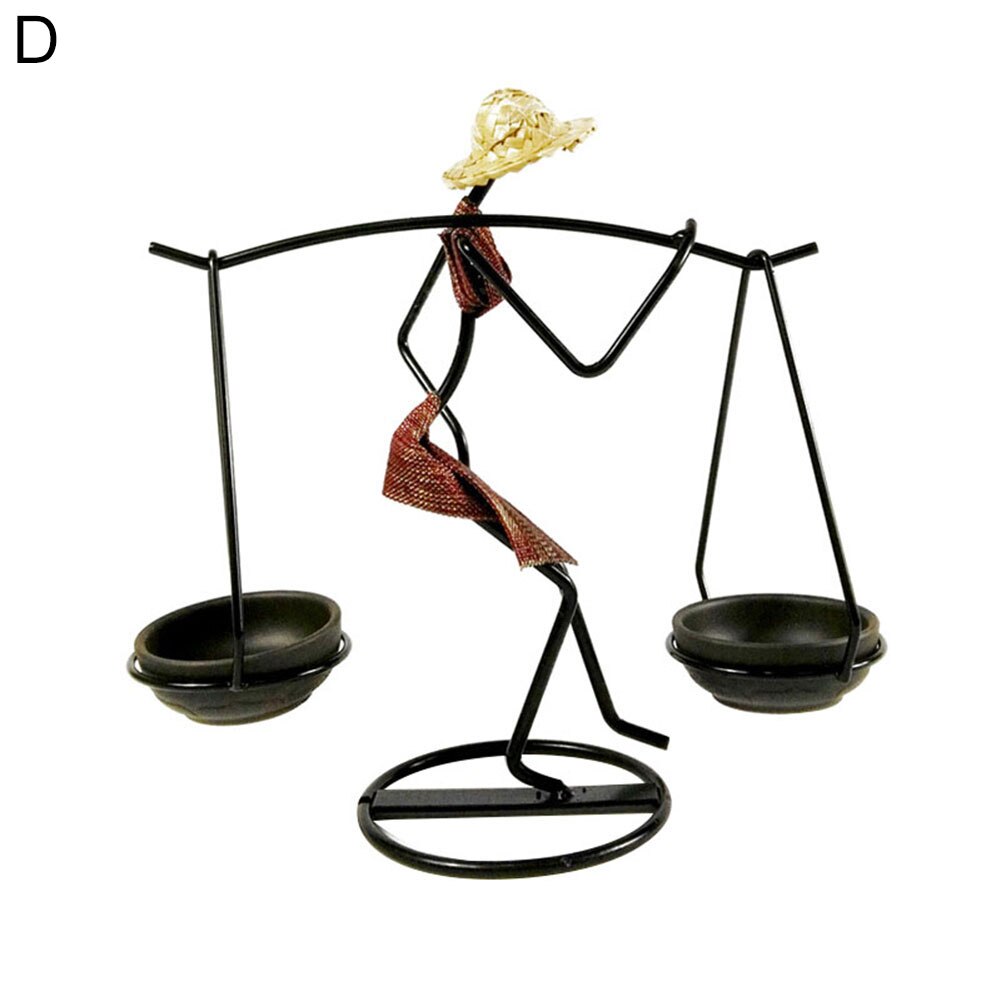Stylish African Women Candle Holder Rack Candlestick Dining Table Room ...