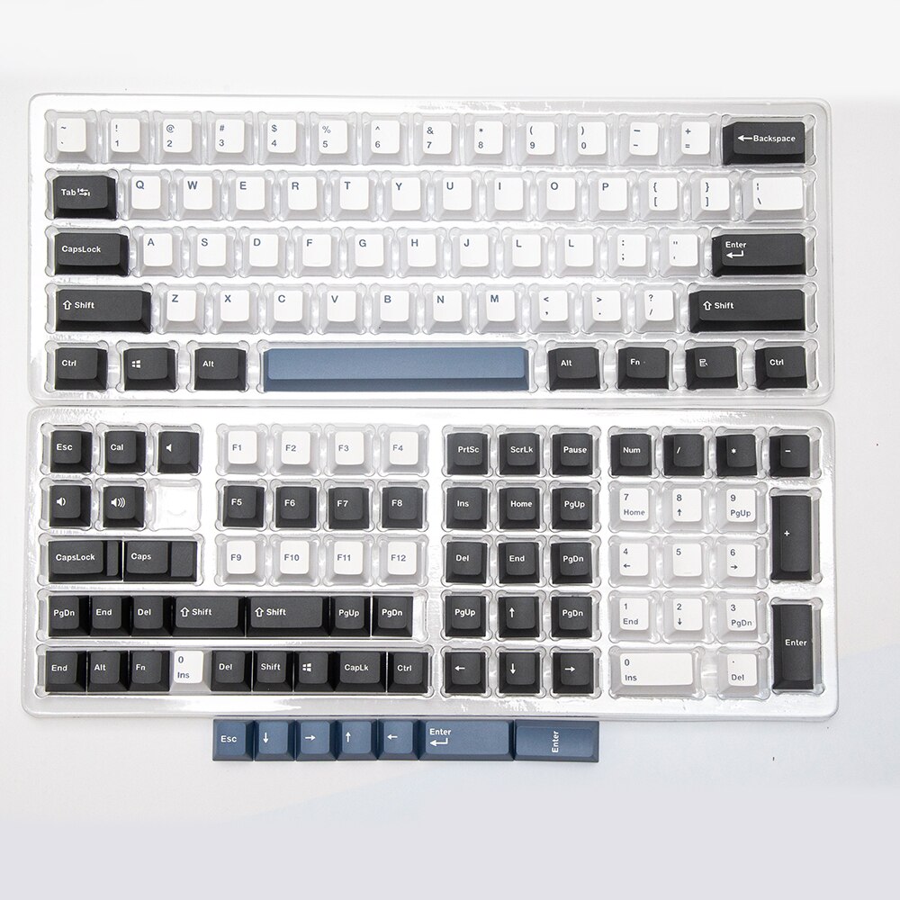 135 Keys GMK Clone Arctic OEM PBT Double Shot Keyc... – Grandado