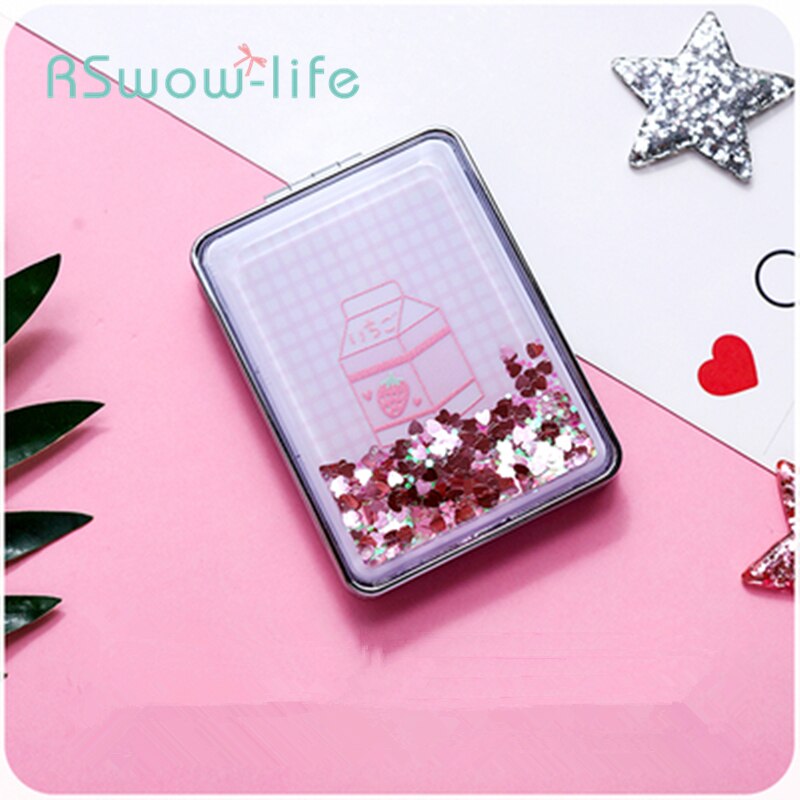 Small Double-sided Silver Mirror Portable Makeup M... – Vicedeal