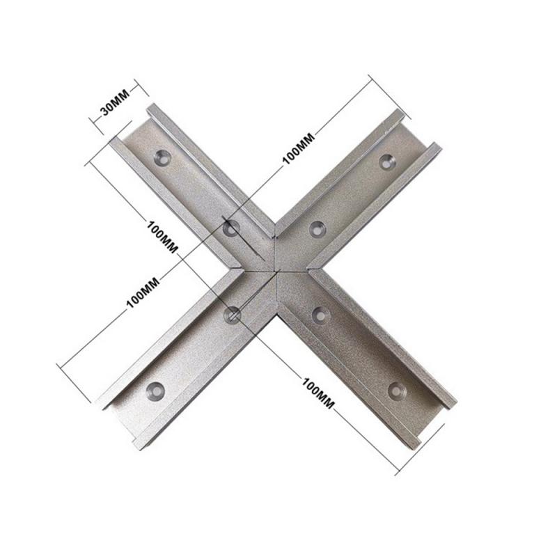 Woodworking Chute T Slot Cross Connector Track Mit... – Vicedeal