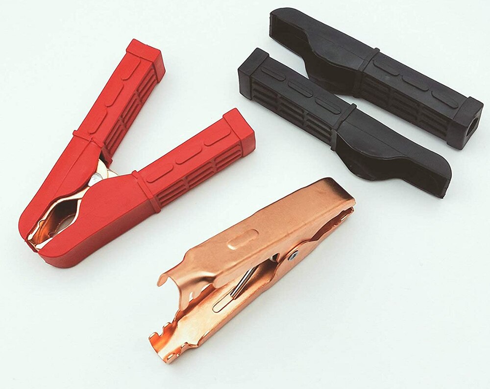 2 stk 200a bilbatteri klip krokodilleklemme test k... – Vicedeal