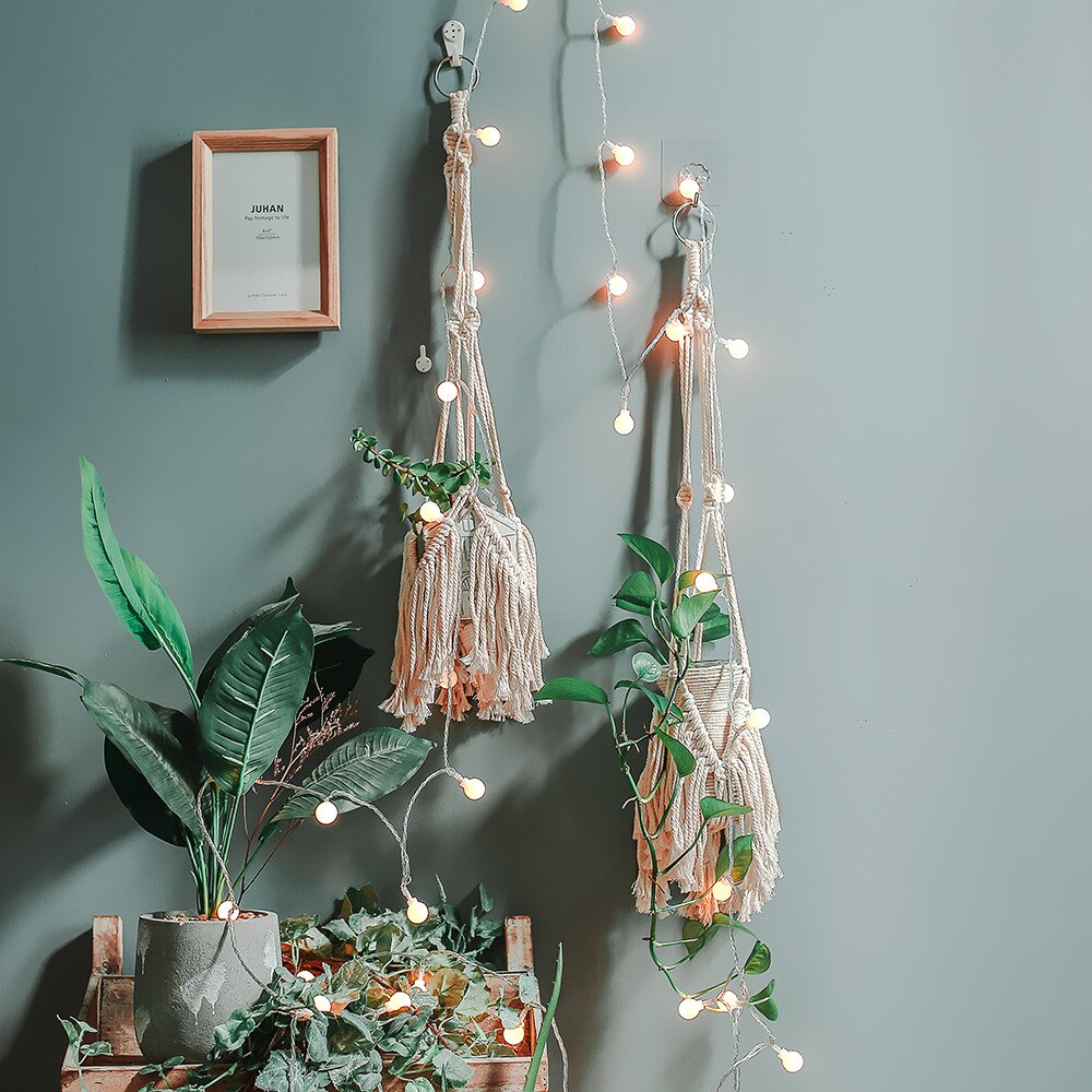 Makramee Werk Aufhänger Indoor Outdoor Dekoration ... – Vicedeal