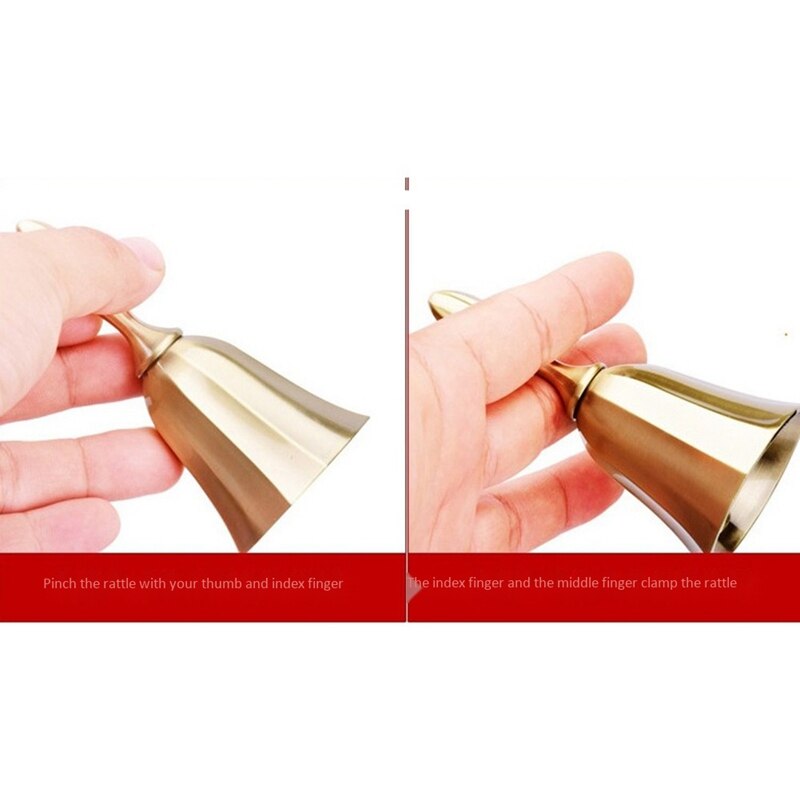 Hand Brass Bells for Children Pure Copper Bell for... – Grandado