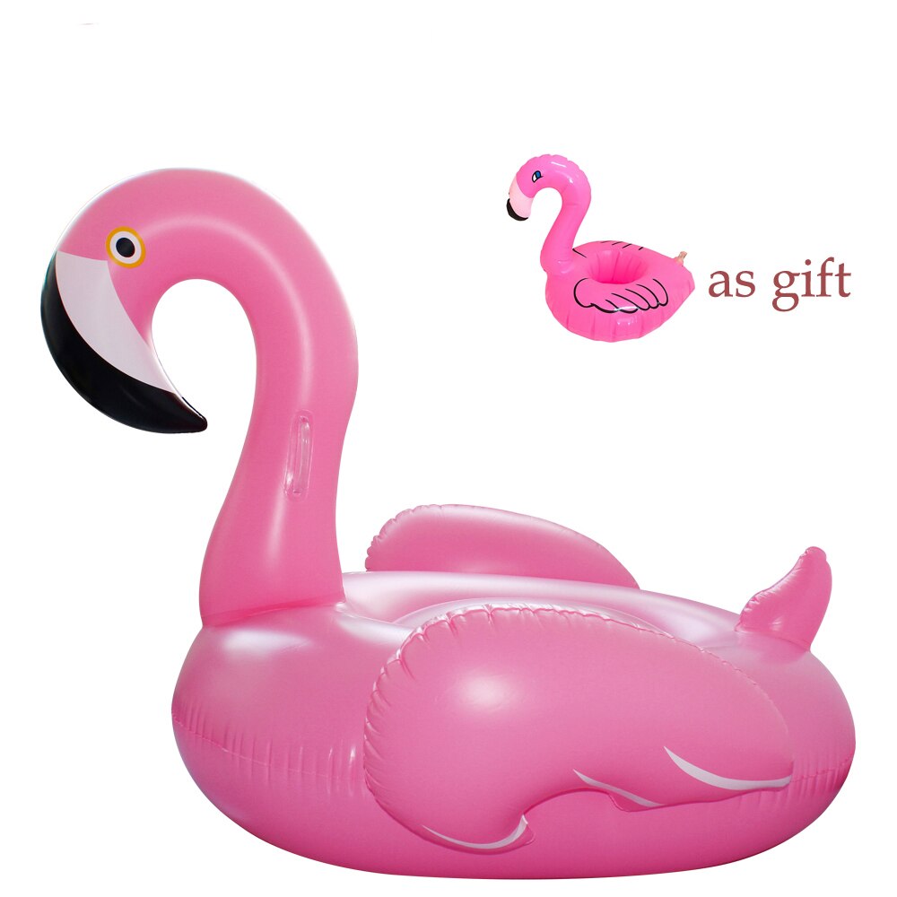 Pool Float Giant Inflatable Flamingo unicorn Donut... – Grandado