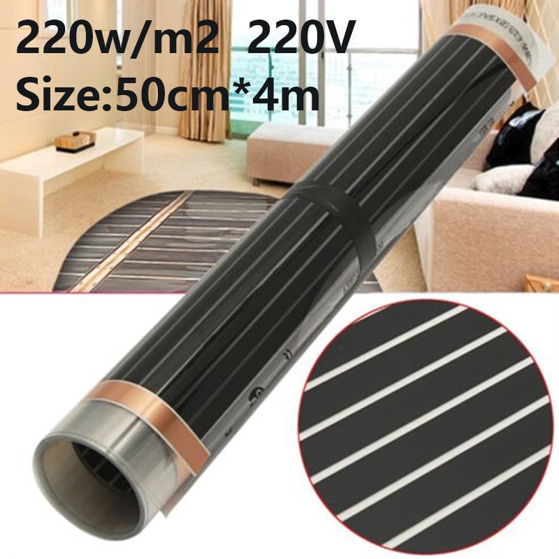 220V 220W Far Infrared Carbon Underfloor Heating F... – Grandado