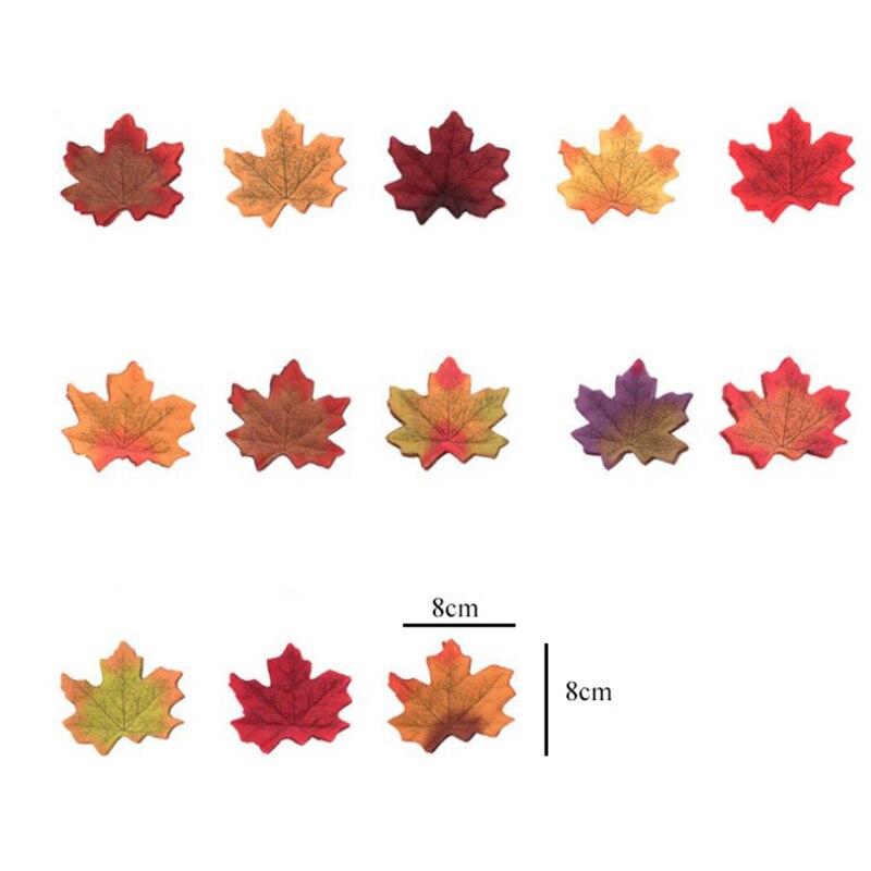 300Pcs Kunstmatige Esdoorn voor Herfst Decoratie K... – Vicedeal