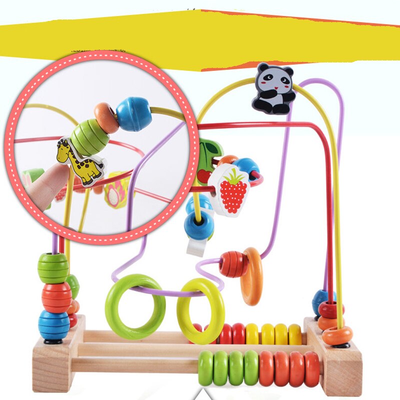 Large Round Bead Boy Girl Infant Child Early Learn... – Grandado