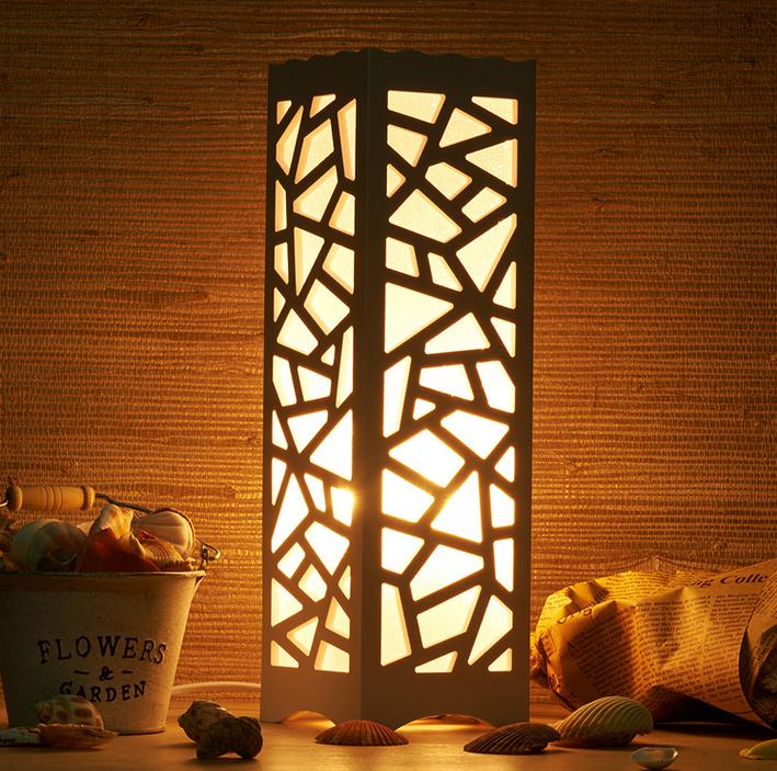 decoration ofhead modern brief carved floor lamp w... – Vicedeal
