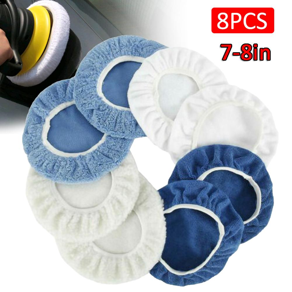 8 Stuks 5-6Inch Auto Polijstmachine Pad Motorkap Z... – Grandado