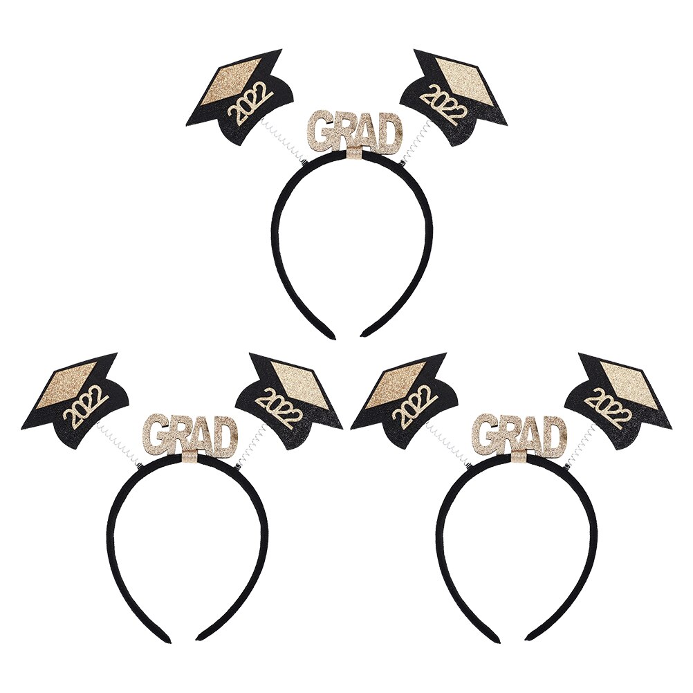 3pcs Graduation Headband Funny 2022 Bachelor Hat H... – Grandado