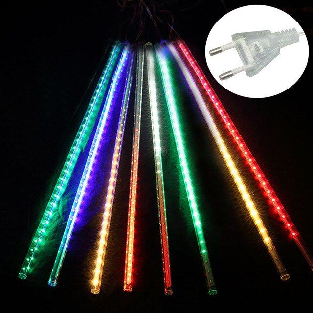 Meteor Shower Rain Light 50CM 384 LED Falling Rain... – Grandado