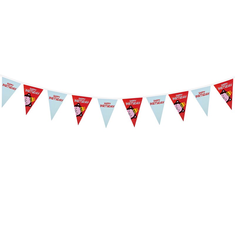 1 Set Cartoon Papier Gors Vlaggen Banner Dieren Gu... – Grandado