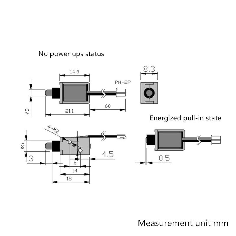 Mini DC 5V Elektromagnetische Schloss Kleine Elekt... – Vicedeal