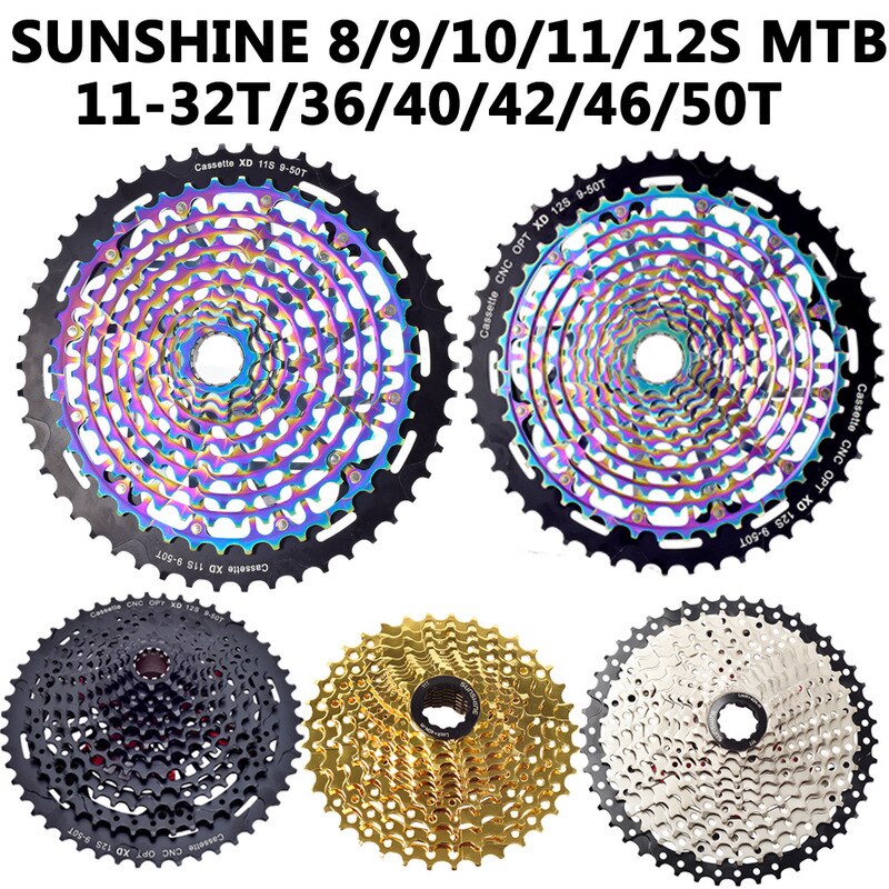 SUNSHINE 9 speed MTB Road bike Freewheel Cassette ... – Vicedeal