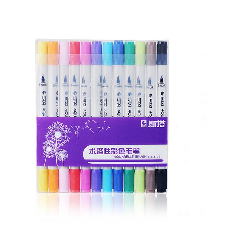 Mark Pen 12/80 Color Sketch Art Marker Pen Double ... – Grandado