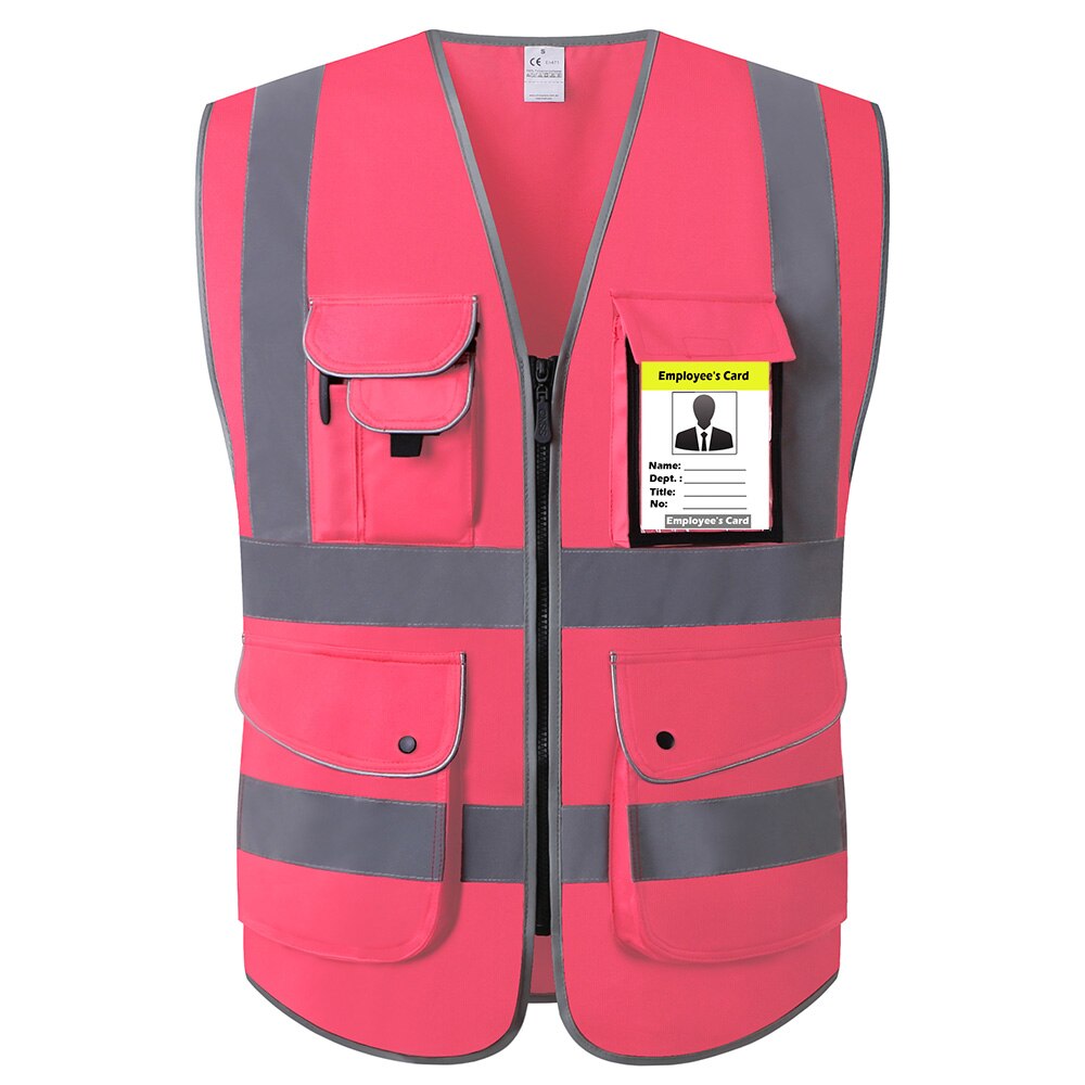 Construction Safety Vest Reflective Work For Men W... – Grandado