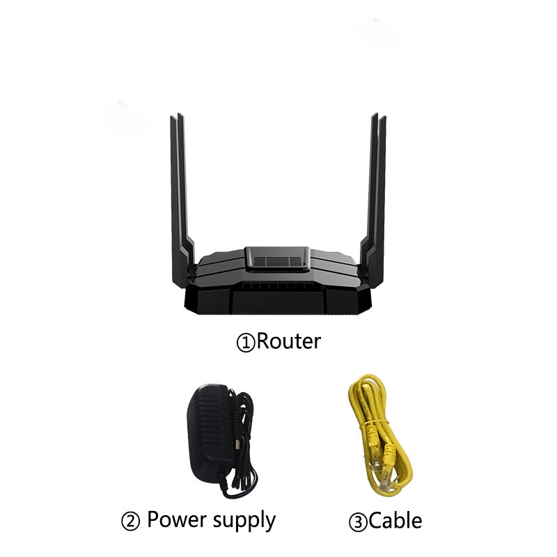 1200Mbps Draadloze Wifi Router Dual band Wifi Reap... – Vicedeal